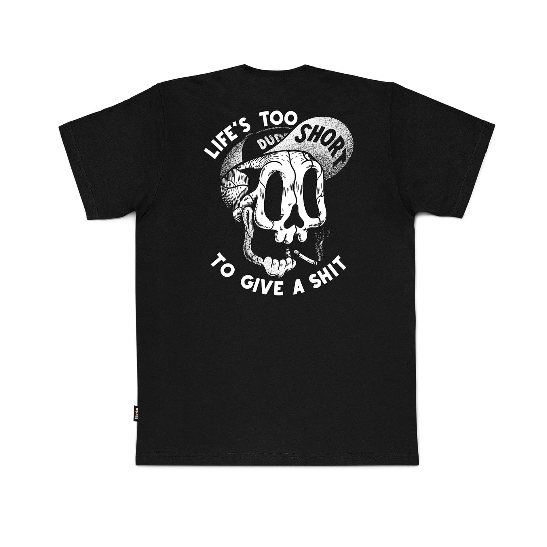 Футболка Dudes Factory Too Short Smokes Black - the-bootleggers.ru