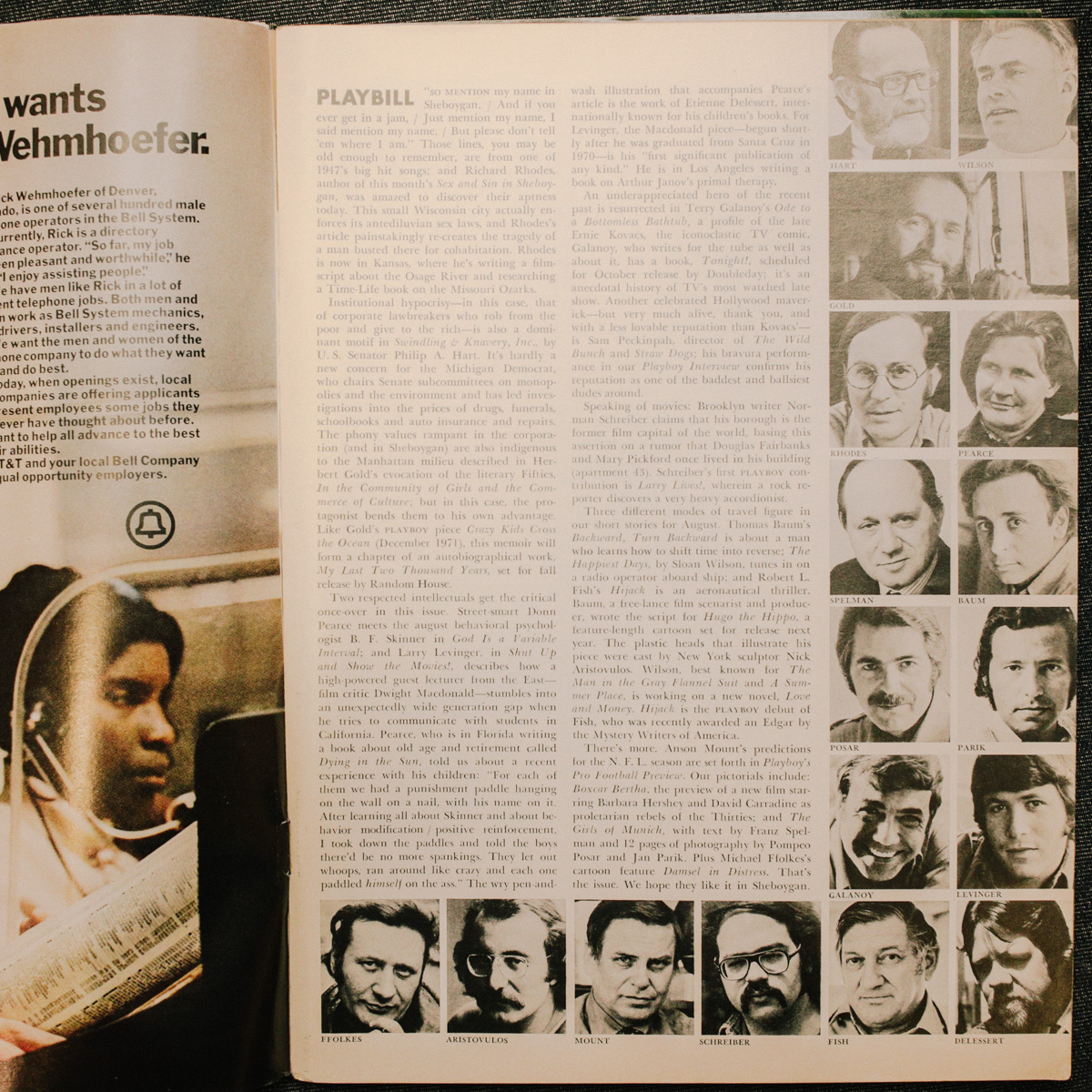 Архивный номер журнала Playboy September 1972 (Vol. 19, No. 9) - the ...